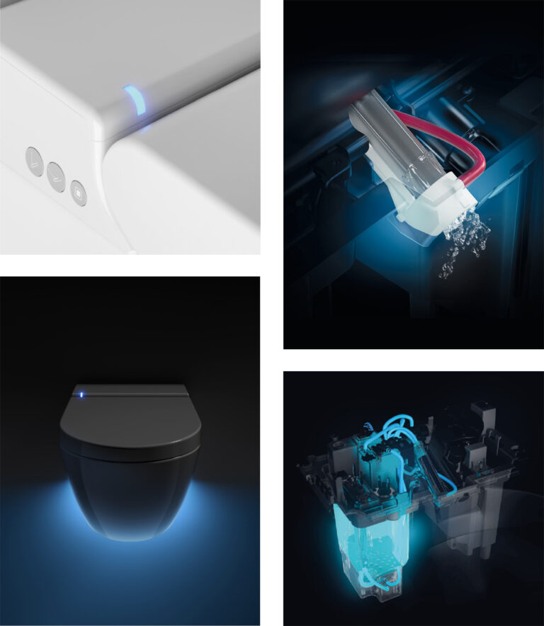 WClean Smart Toilet - GSI ceramica